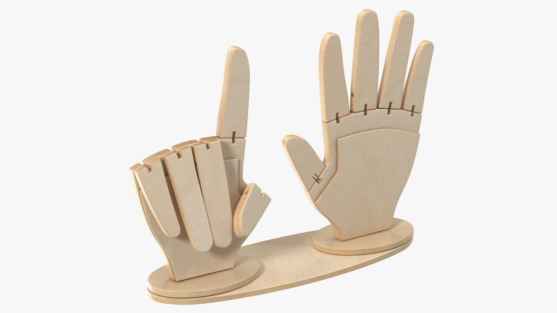 3D Counting Hands Index Finger Up model - TurboSquid 1818395