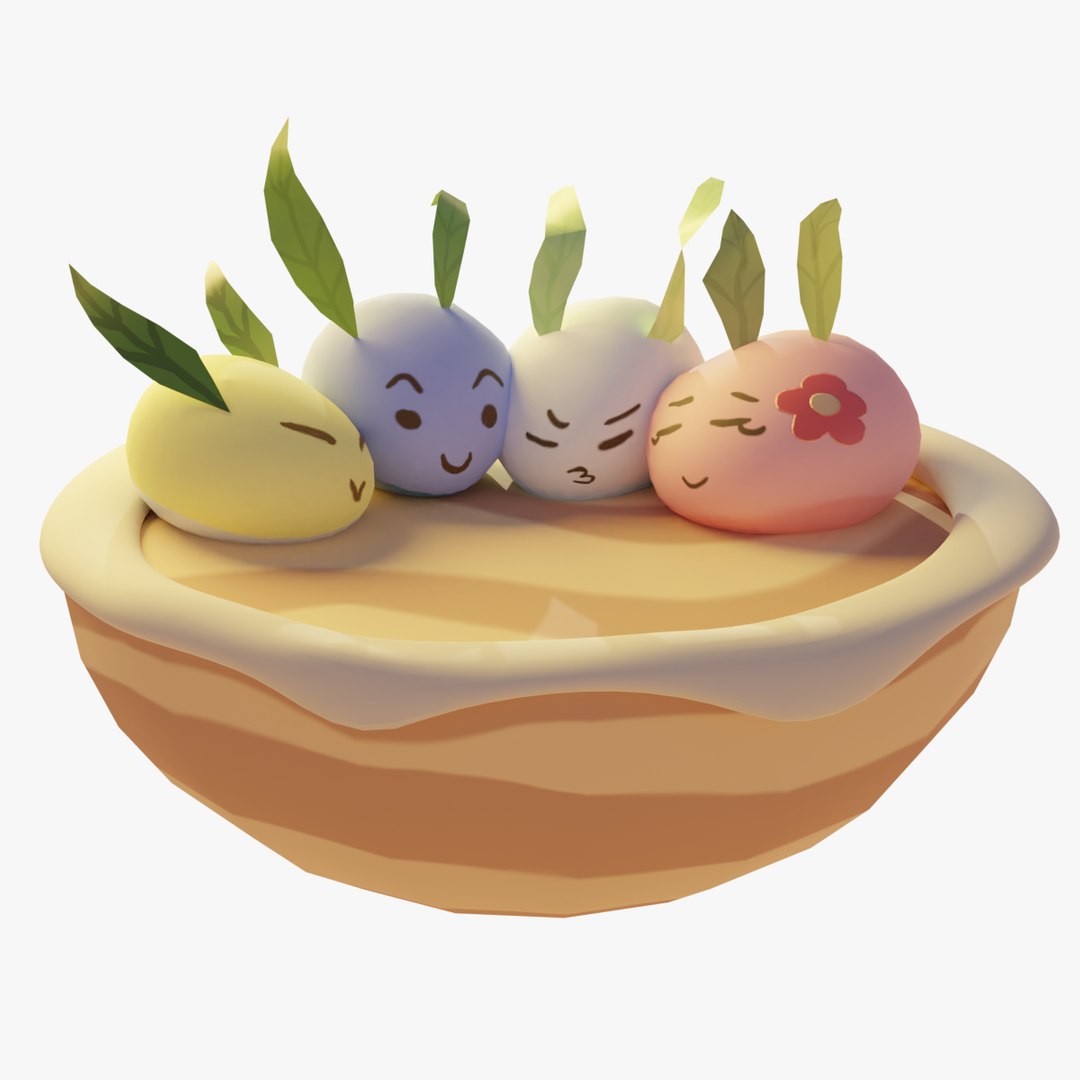 Japanese Snow Rabbit Group Hug 3D model - TurboSquid 1765653