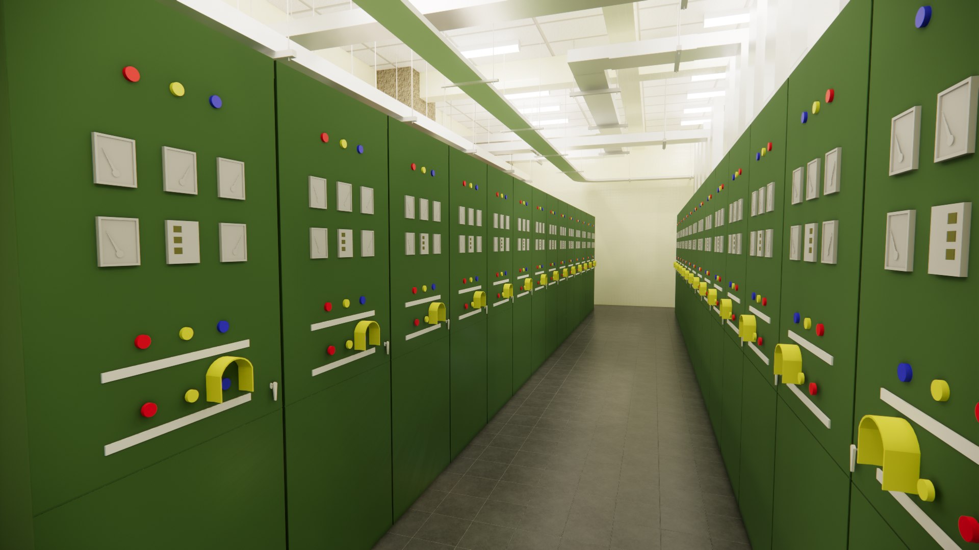 3D SUBSTATION AND PANELS Model - TurboSquid 2348311