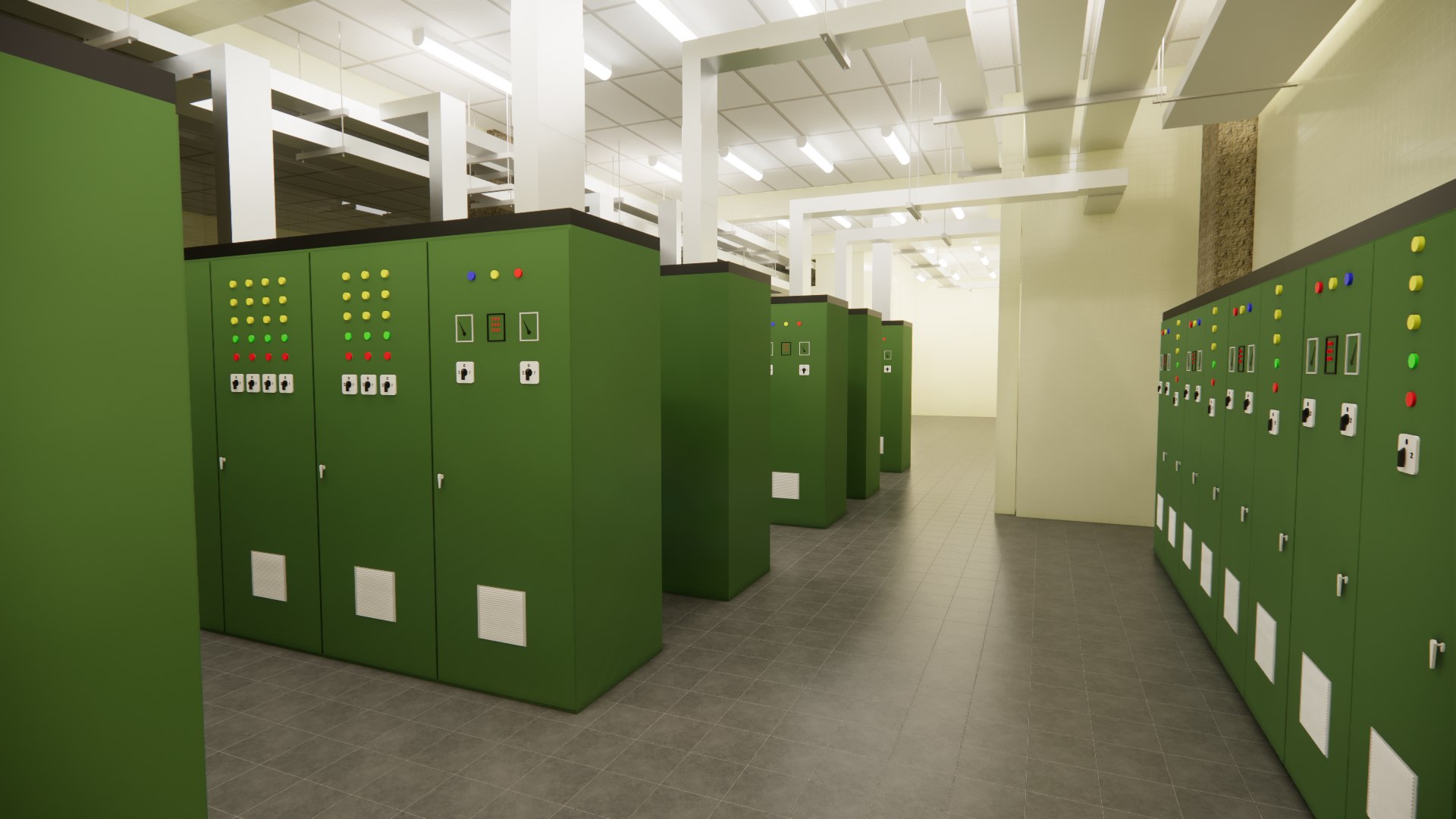 3D SUBSTATION AND PANELS Model - TurboSquid 2348311