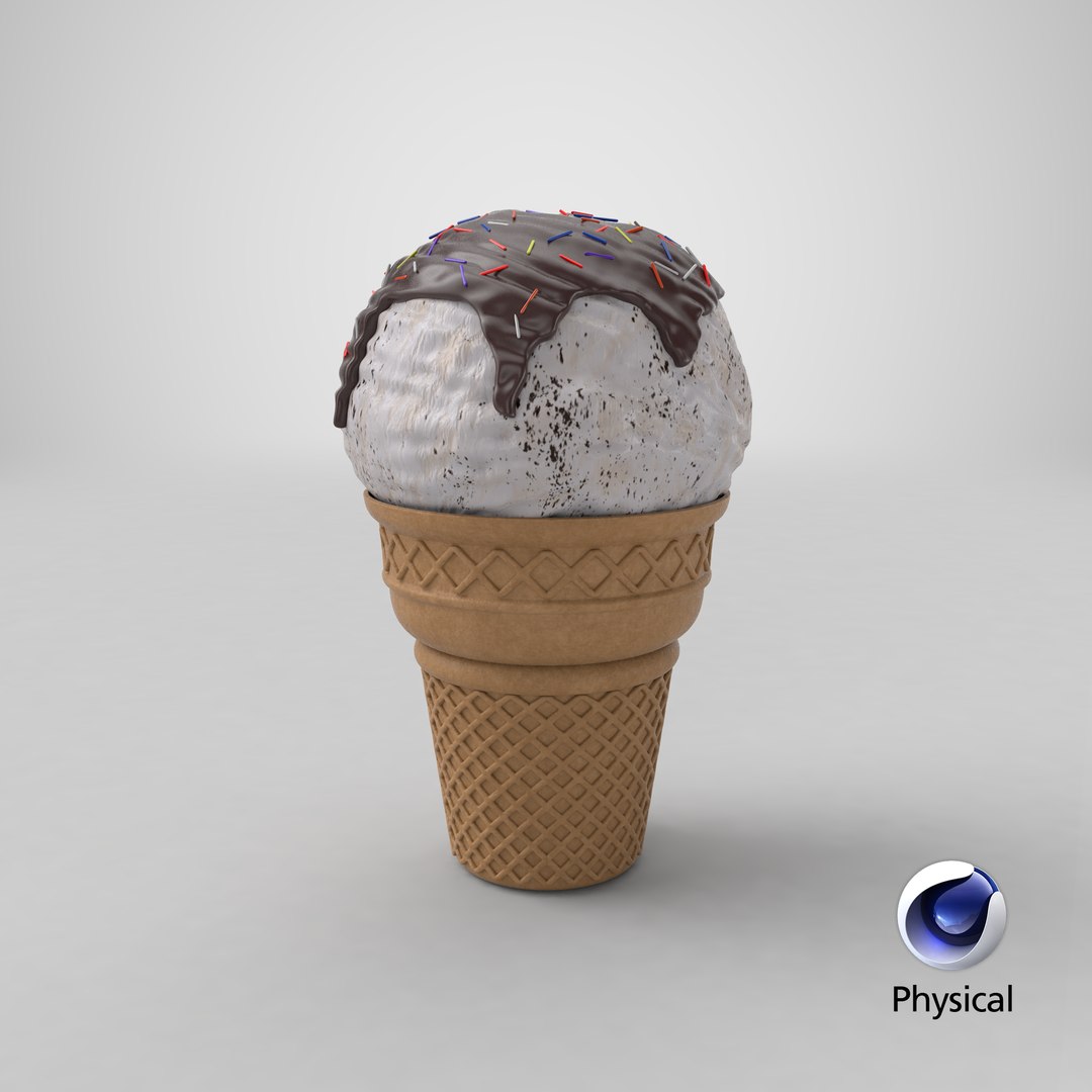 Ice Cream 3D Model - TurboSquid 1341984