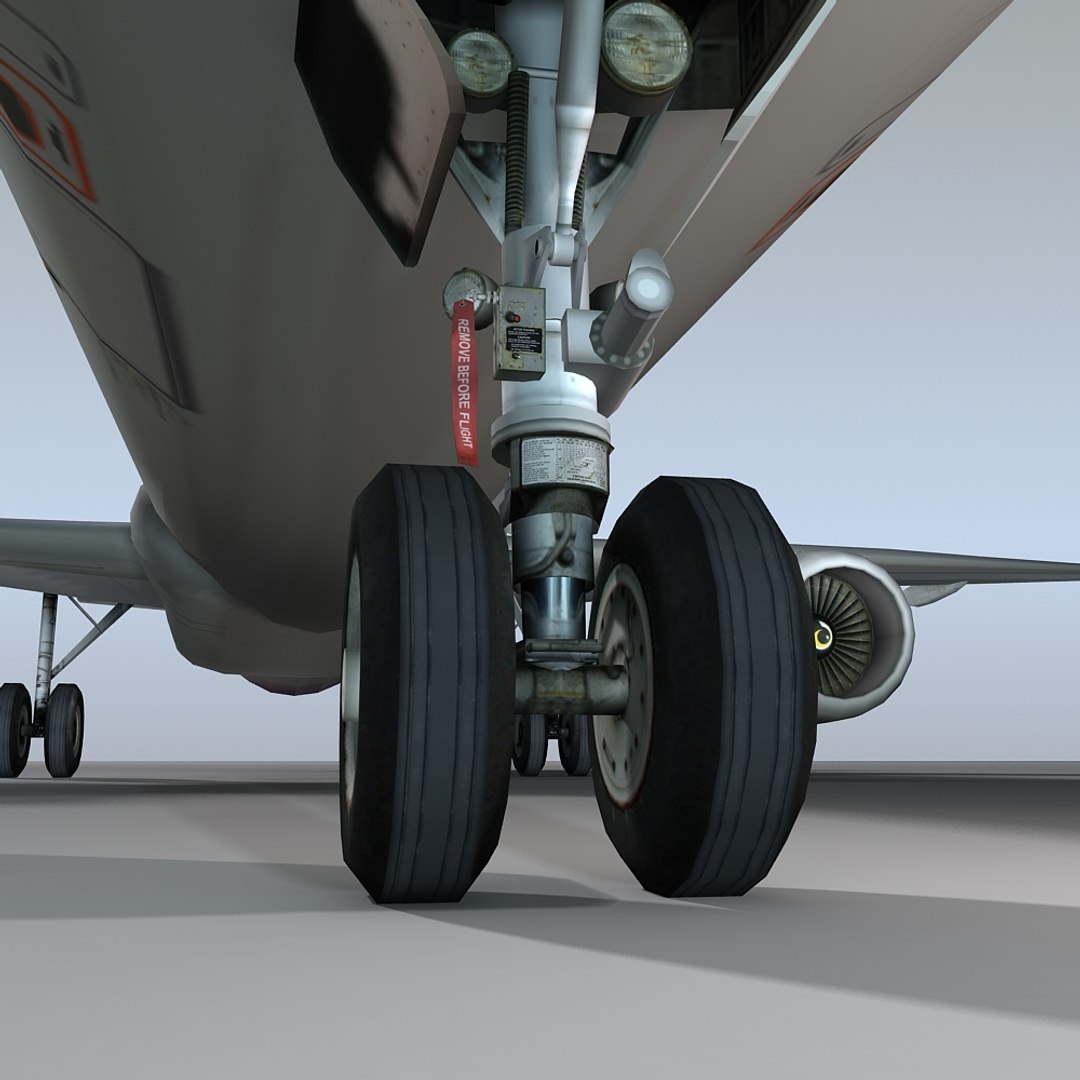 Airbus A321 Hawaiian Airlines 3d Max