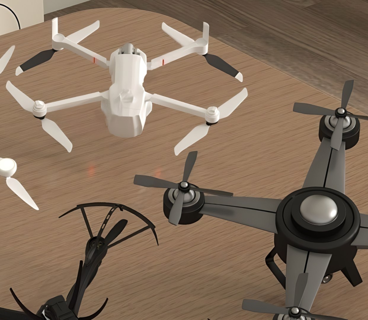 3D Quadcopter Drones Collection Aircraft Drone - TurboSquid 2397539