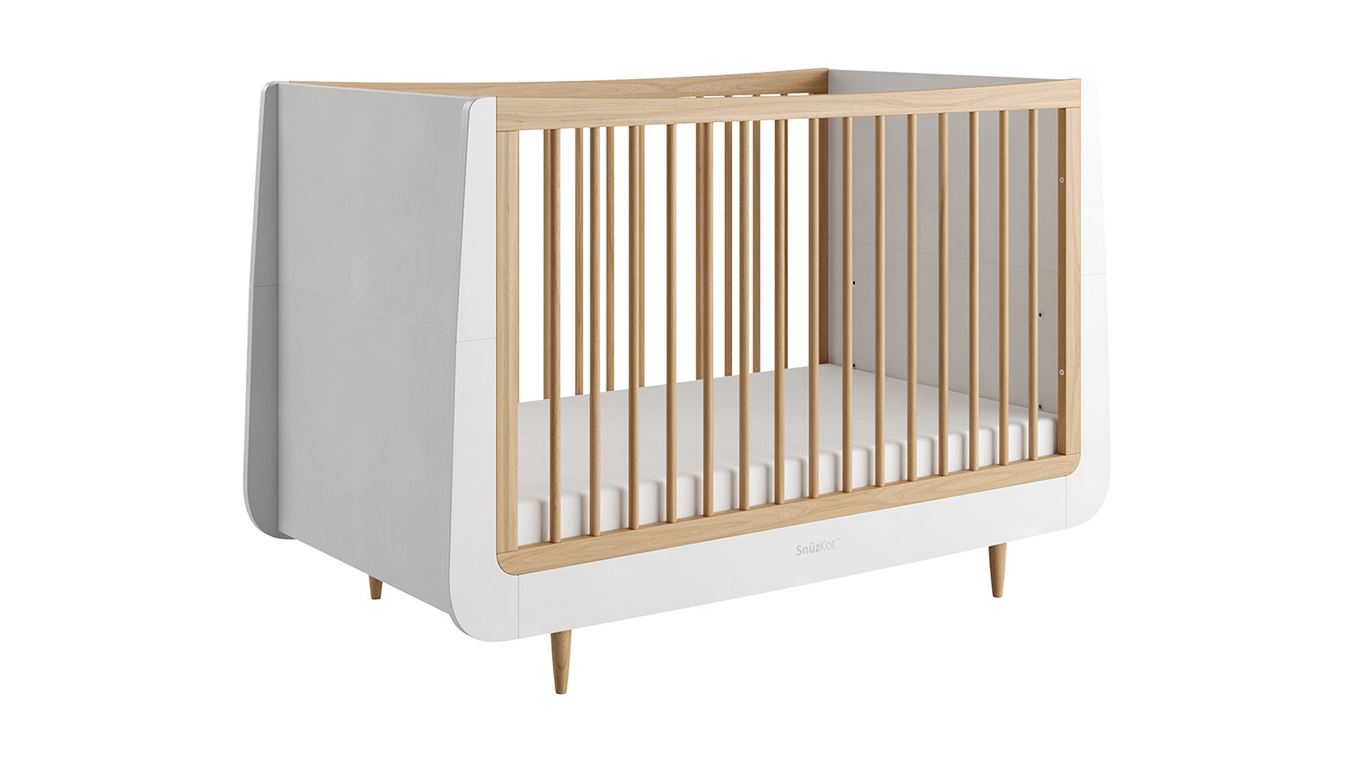 SnuzKot Skandi Cot Bed FN005GE By Snuz 3D Model - TurboSquid 2042837