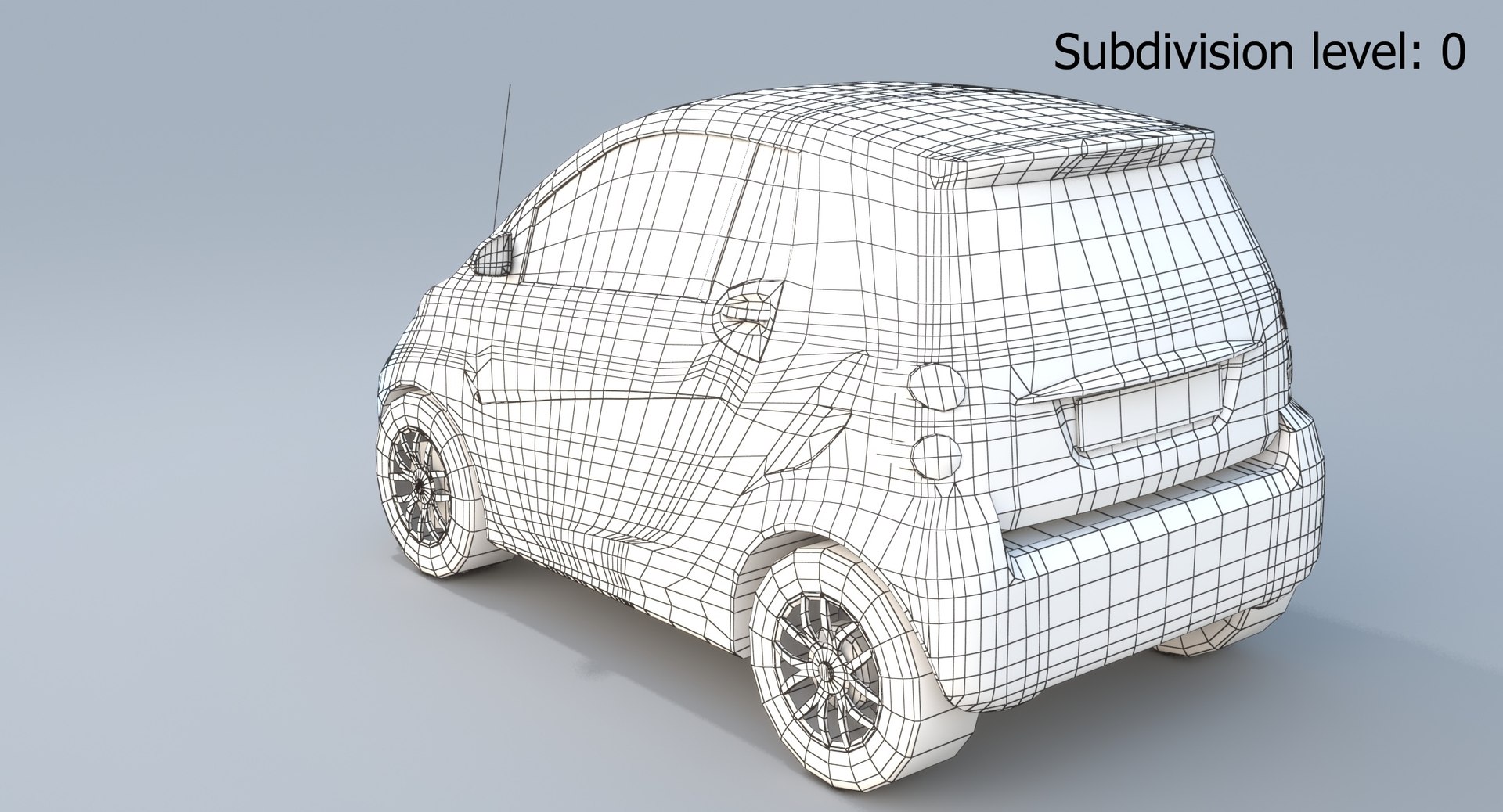 3D model smart fortwo electric drive - TurboSquid 1208278