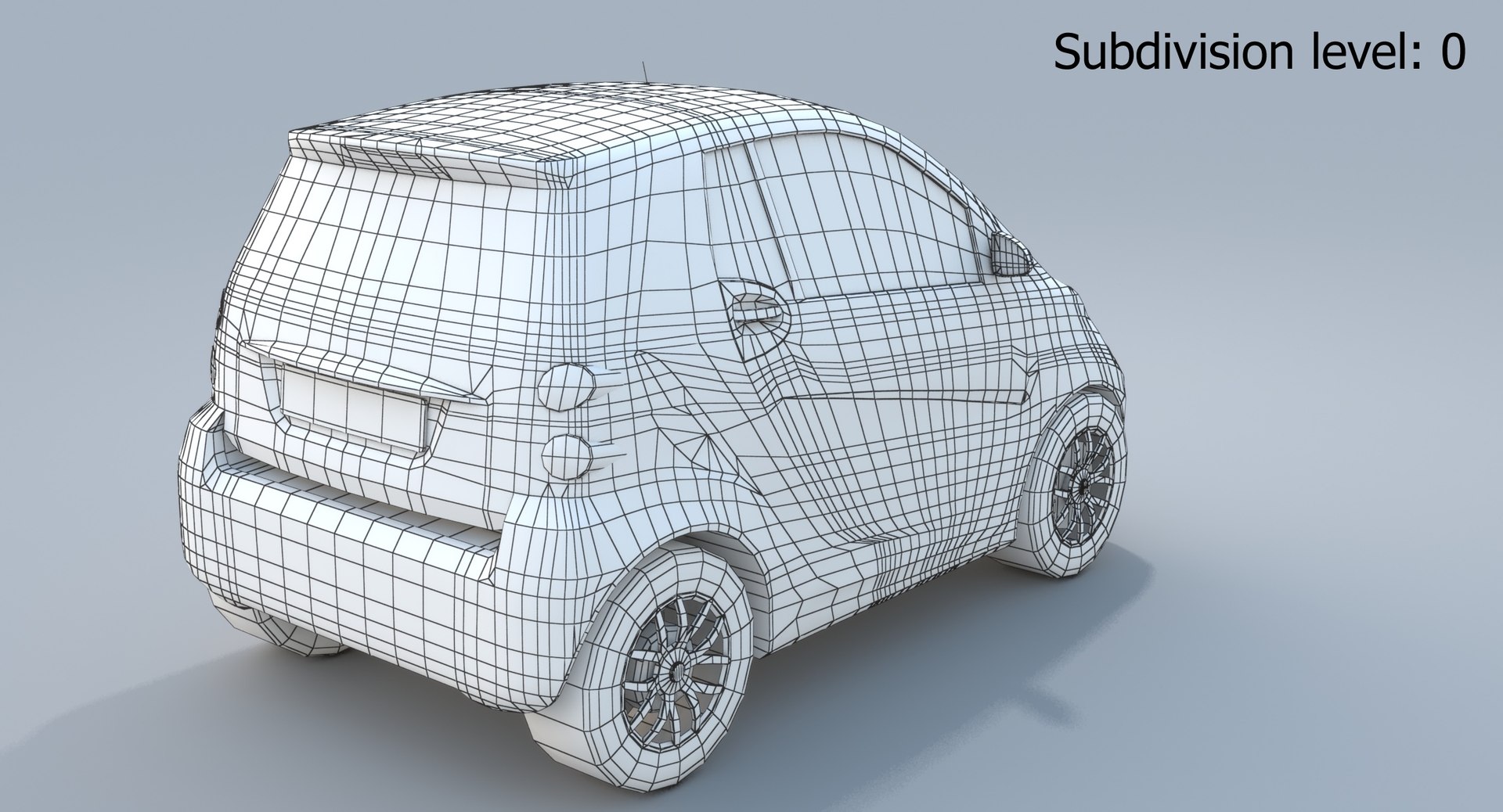 3D model smart fortwo electric drive - TurboSquid 1208278
