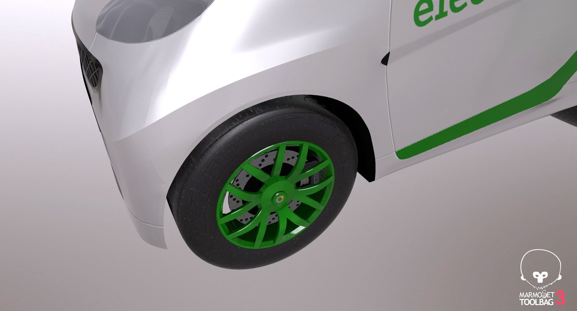 3D model smart fortwo electric drive - TurboSquid 1208278