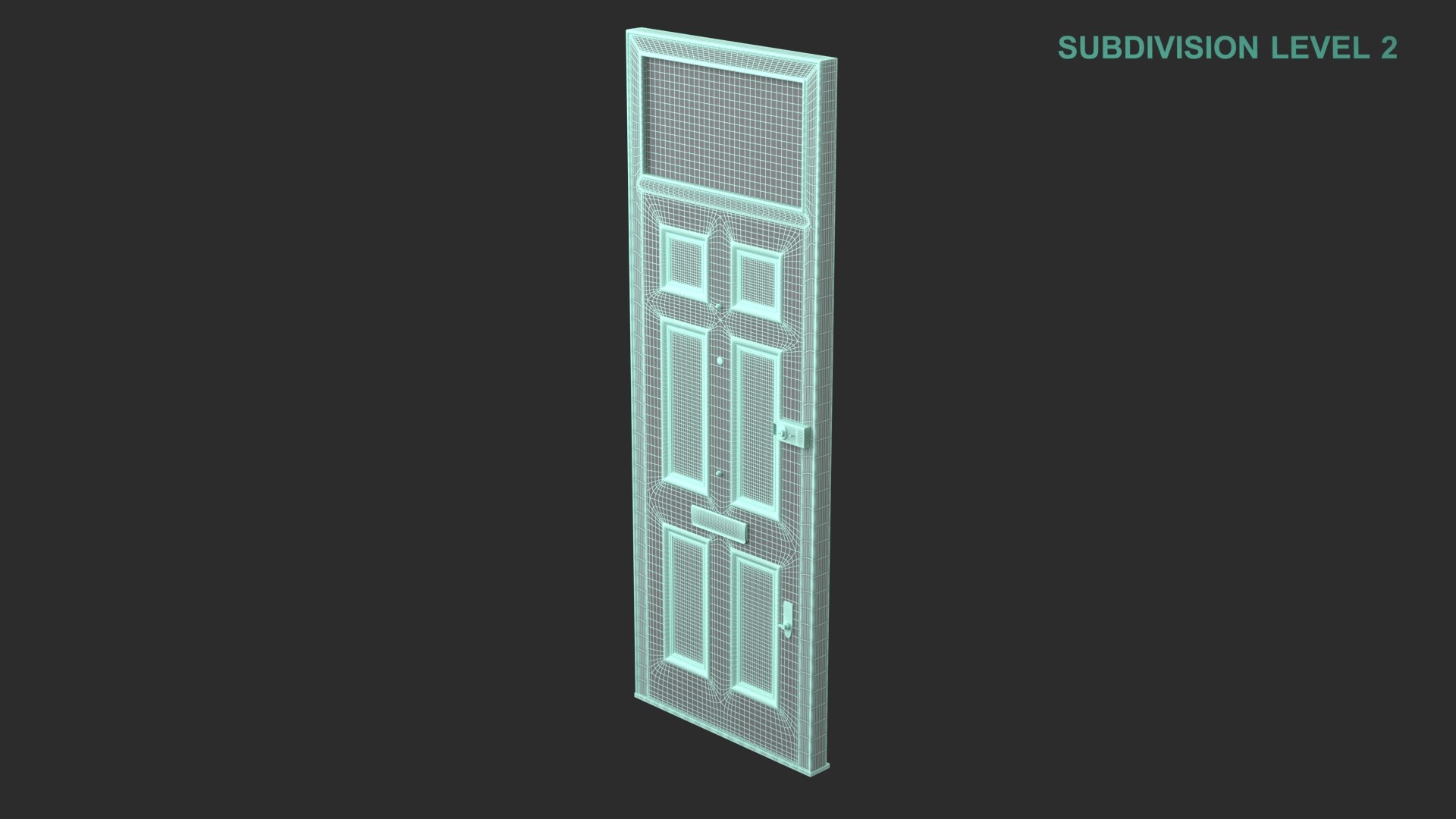 Exterior Door 3D model - TurboSquid 1886941