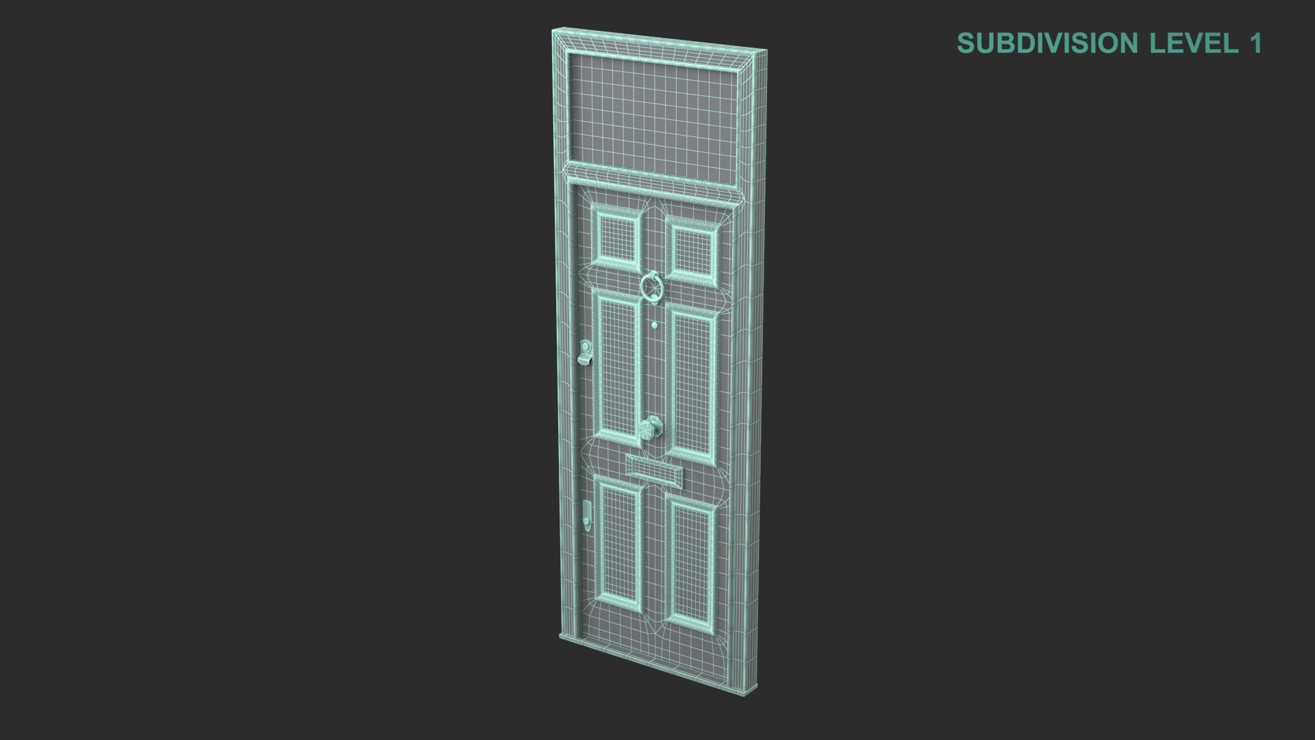 Exterior Door 3D model - TurboSquid 1886941