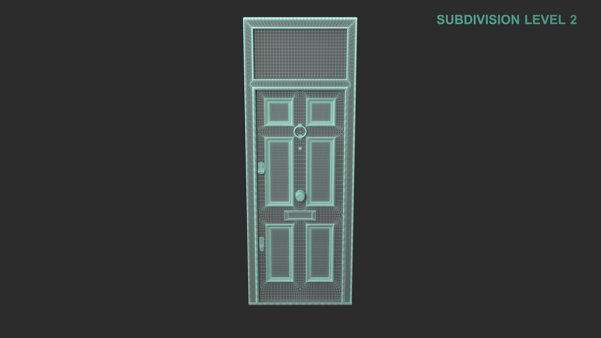 Exterior Door 3D model - TurboSquid 1886941