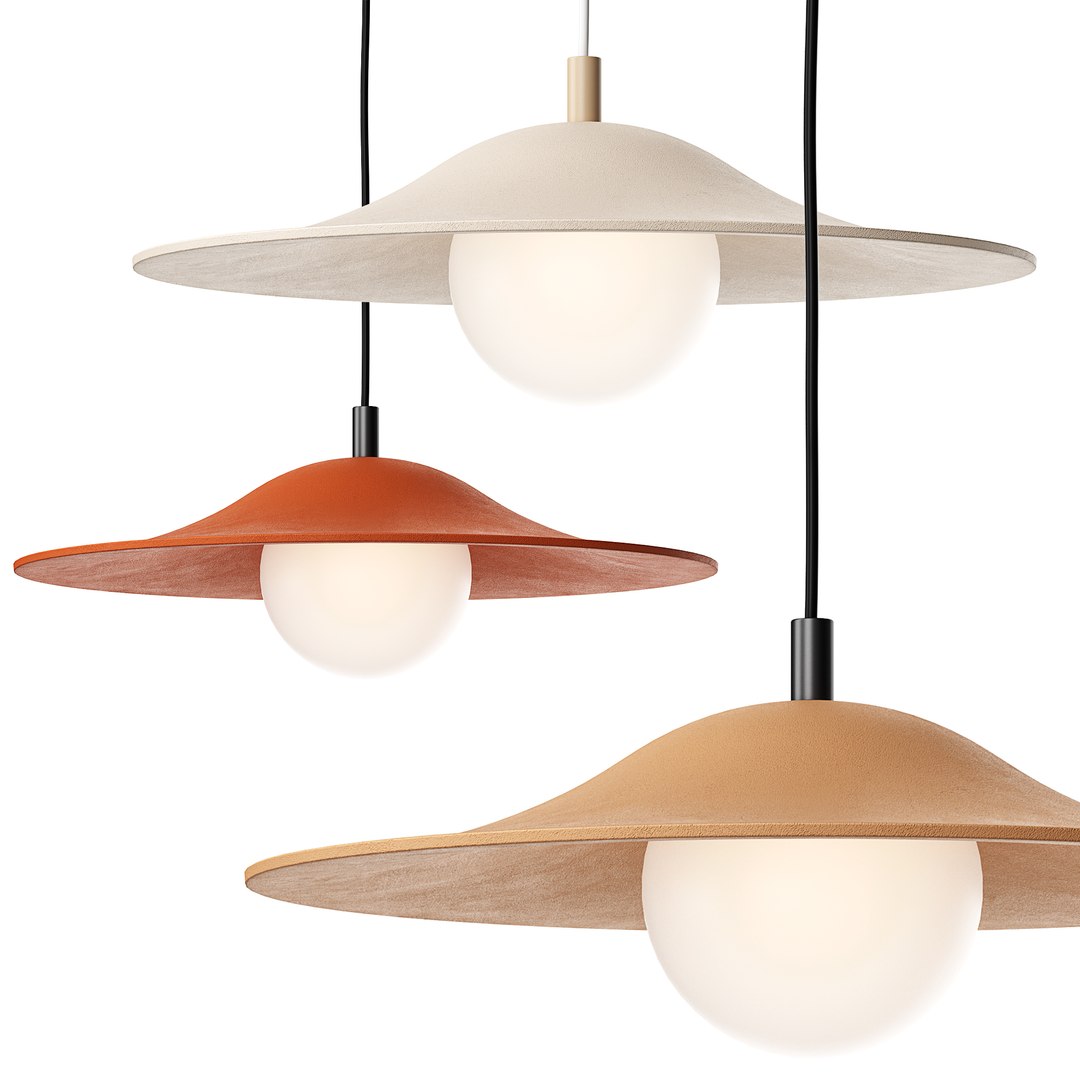 3D Alien Orb Ceramic Shade Pendant Lamp By Spartan Shop - TurboSquid ...