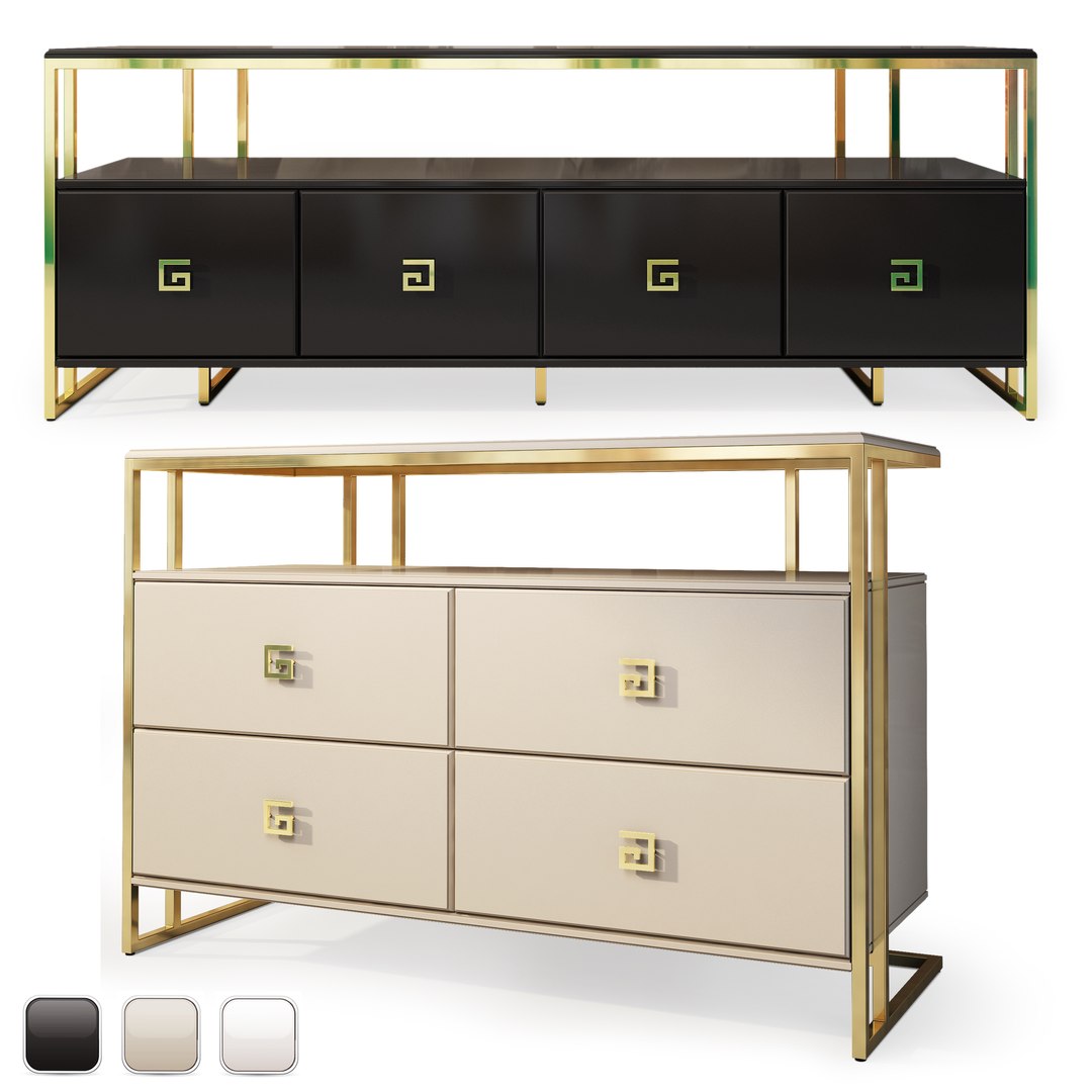 Console Tv Bolero Neoclassica 3D - TurboSquid 1642091