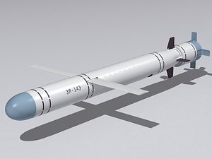 3d model 5v55 missiles
