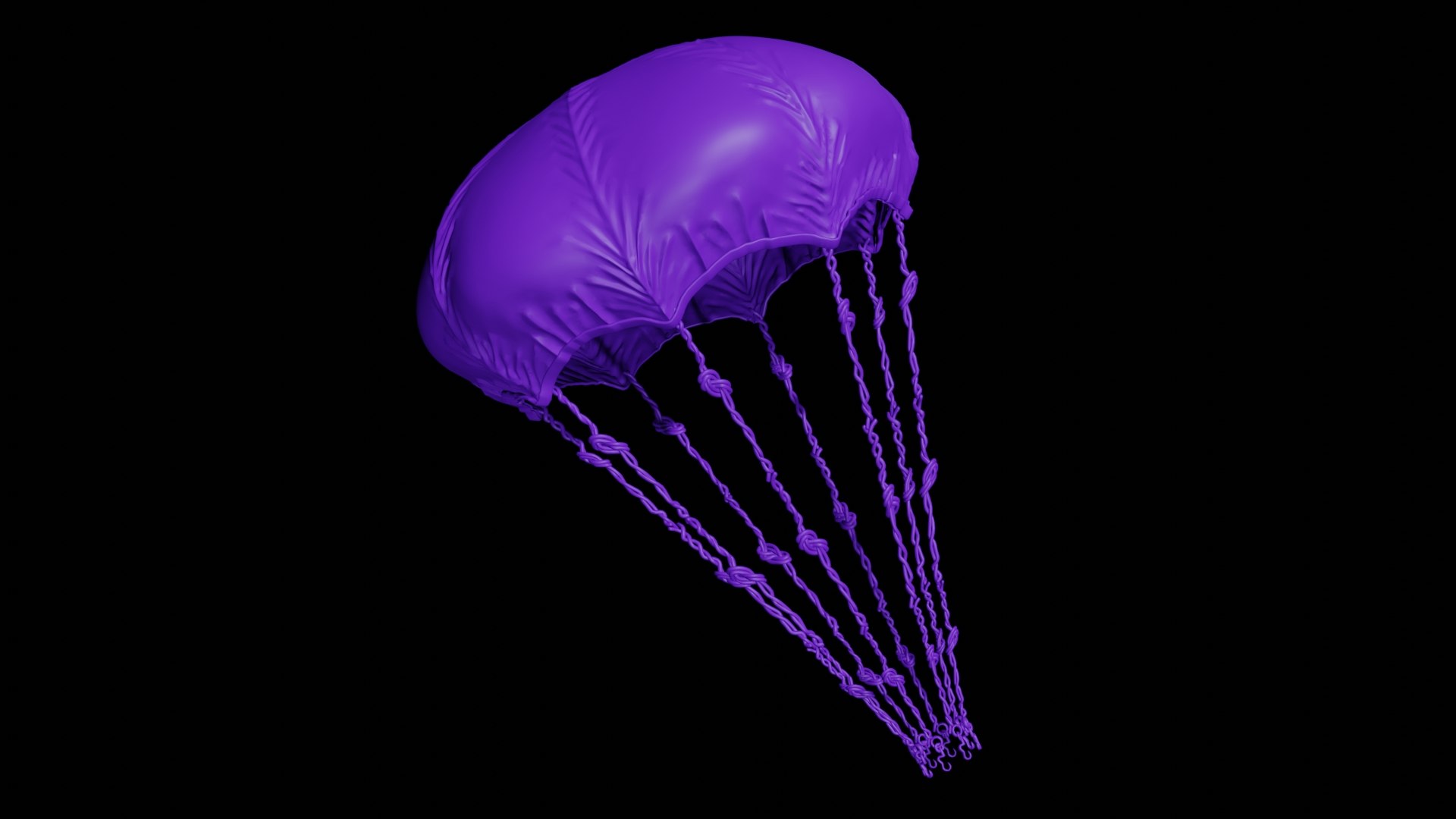 3D Model Parachute - TurboSquid 1844412