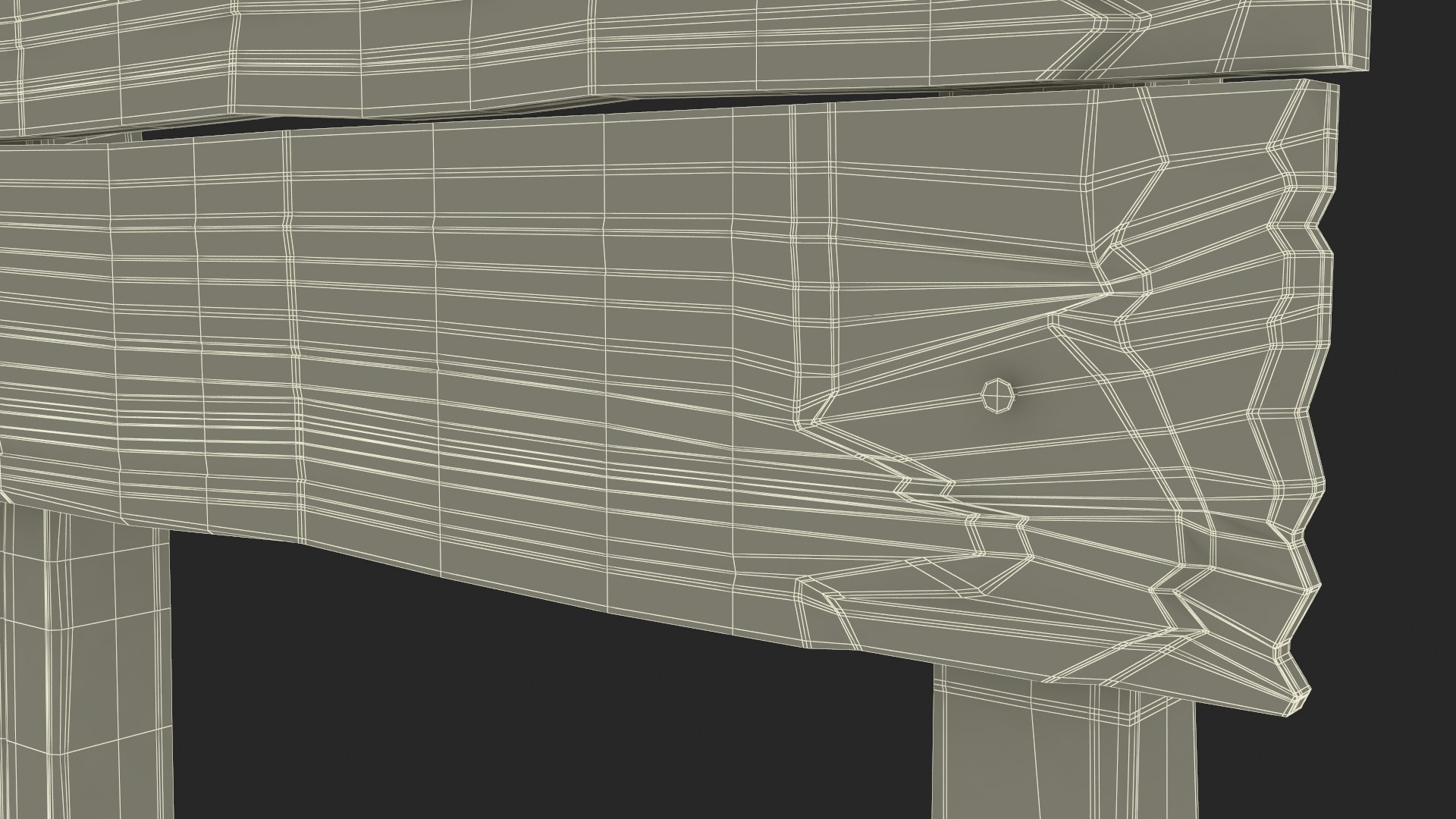 3D model Aged Rustic Wooden Signpost - TurboSquid 2111756