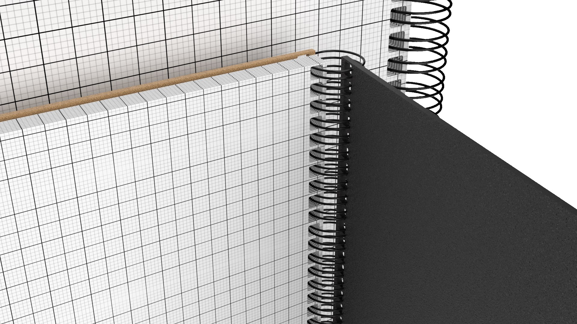 3D Notebook Model - TurboSquid 2126020