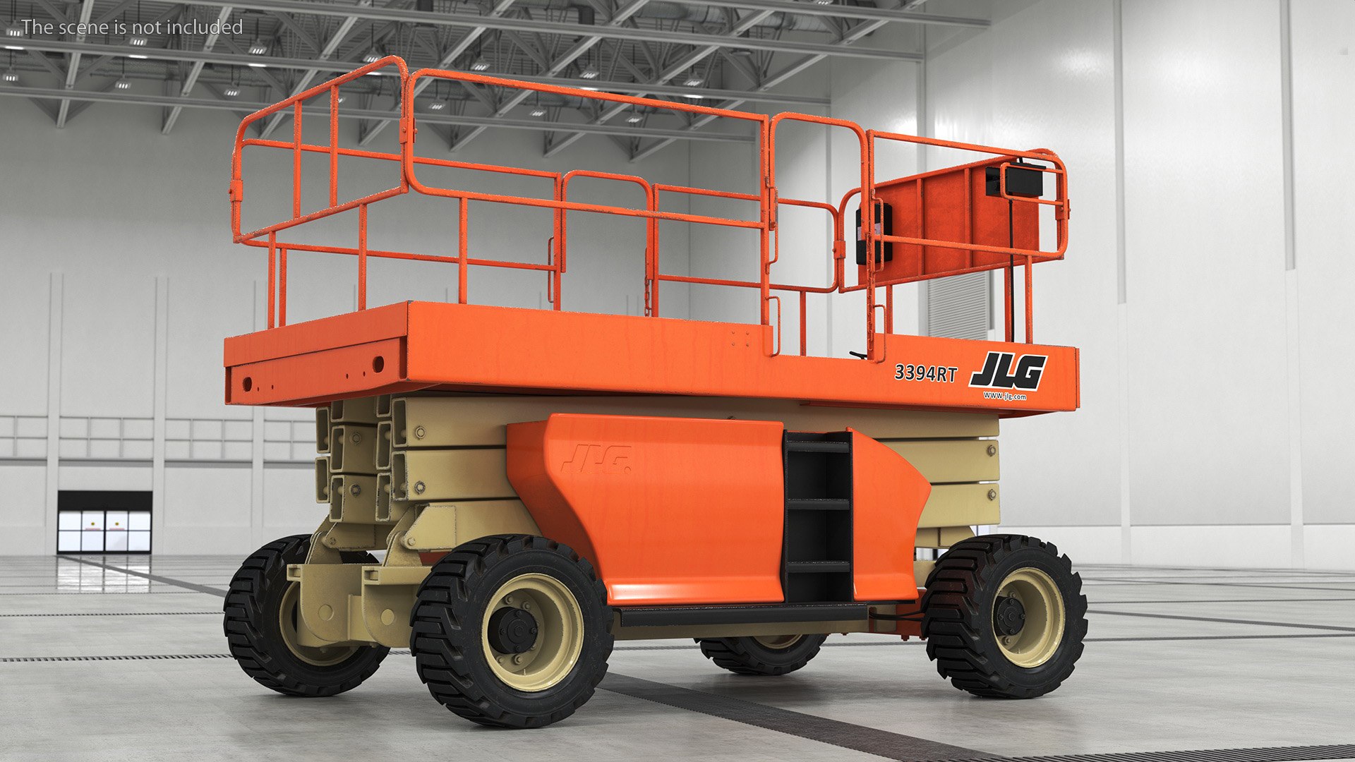 3D Model JLG 3394RT Scissor Lift - TurboSquid 2232876