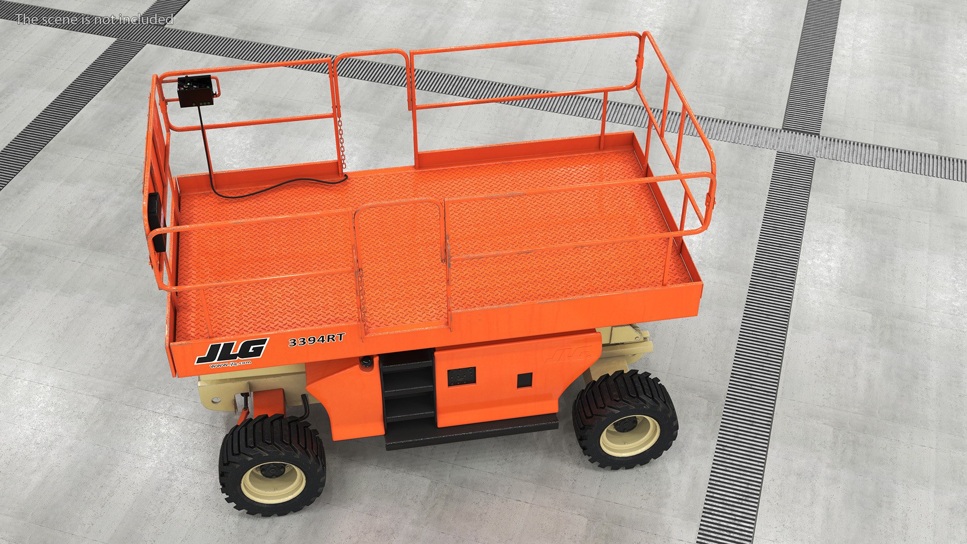 3D Model JLG 3394RT Scissor Lift - TurboSquid 2232876