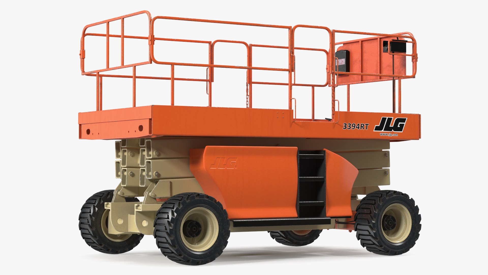 3D Model JLG 3394RT Scissor Lift - TurboSquid 2232876