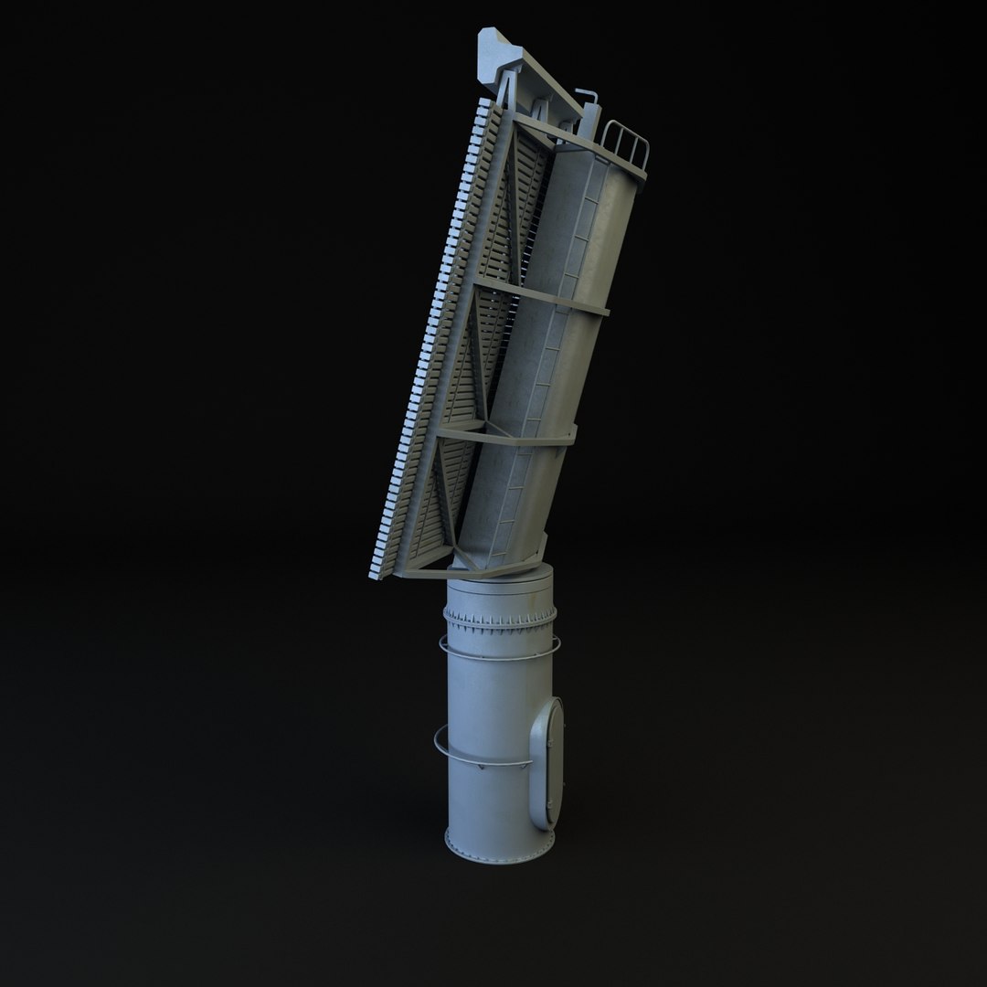 3d Model Sps-48 Radar Parts