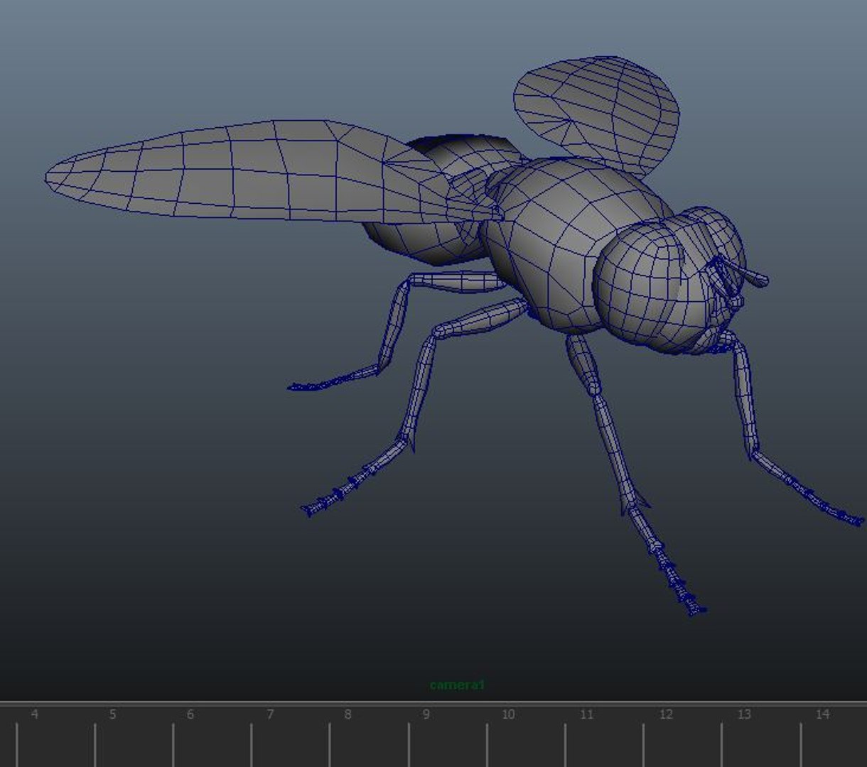 3d Fly Model