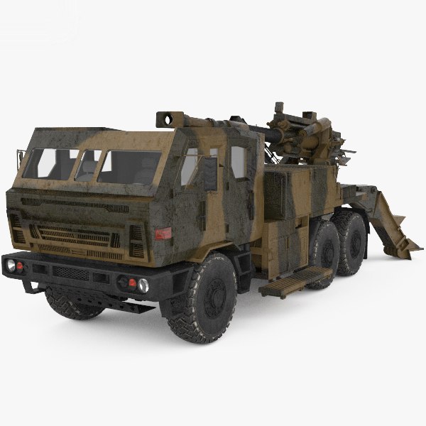 Oshkosh m1120a4 load 3D model - TurboSquid 1260372