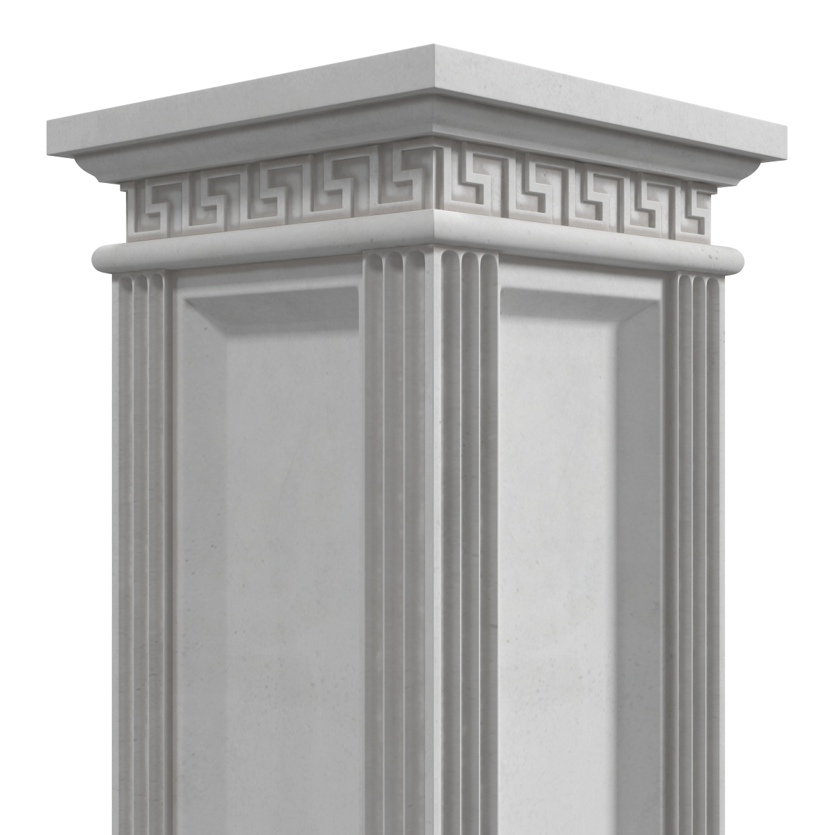 3d column base greco roman