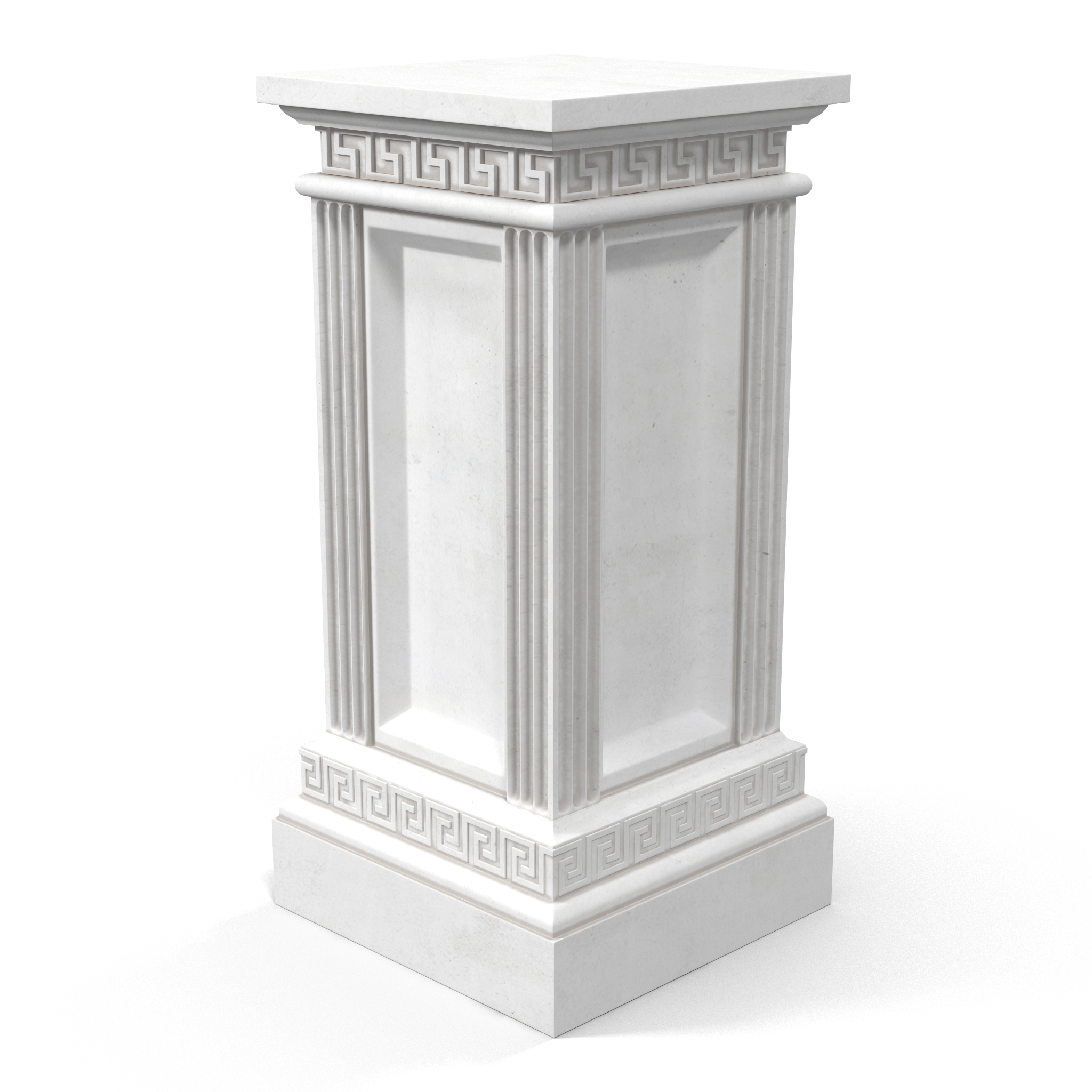 3d column base greco roman