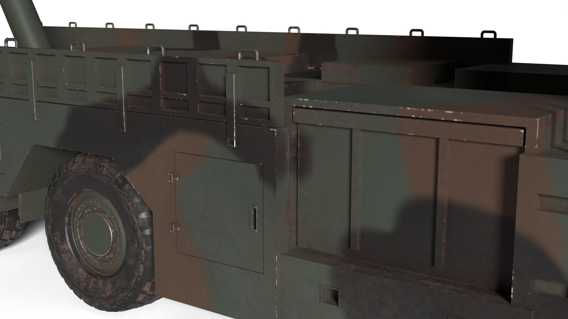 3D Missile Launcher Hyunmu - TurboSquid 2214656