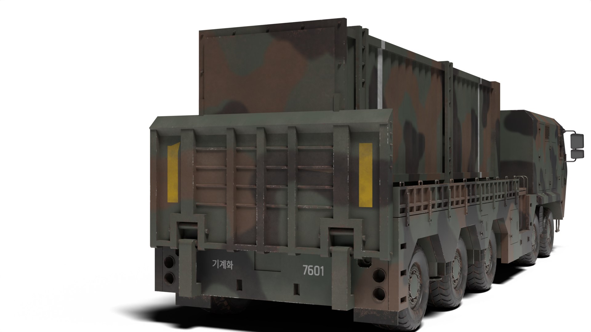3D Missile Launcher Hyunmu - TurboSquid 2214656