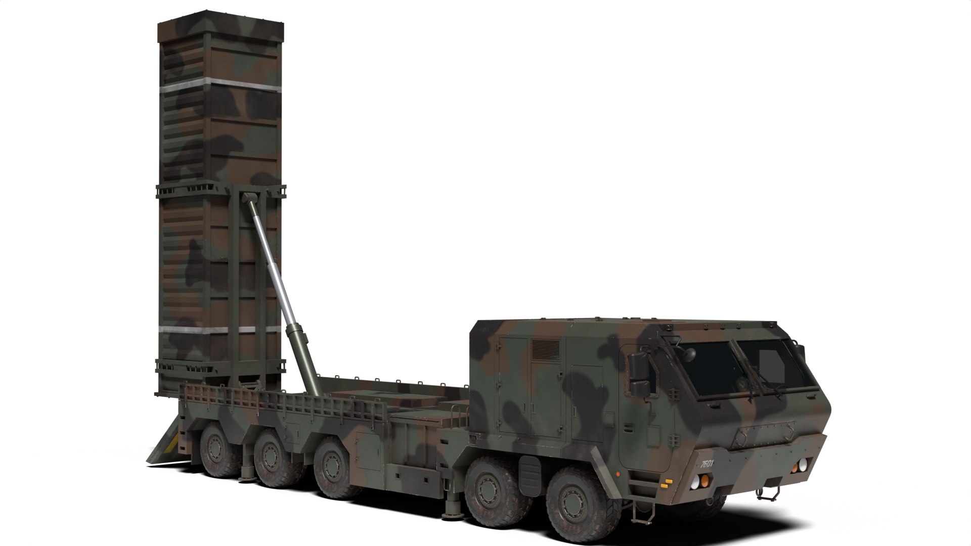 3D Missile Launcher Hyunmu - TurboSquid 2214656