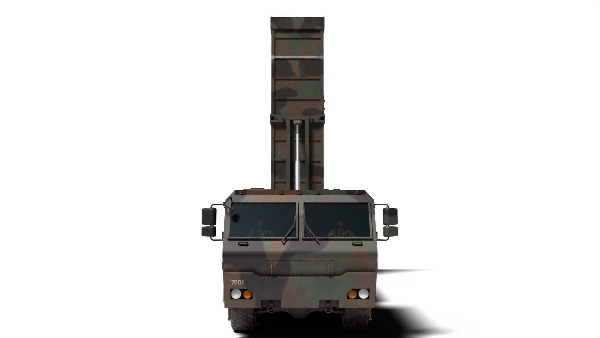 3D Missile Launcher Hyunmu - TurboSquid 2214656