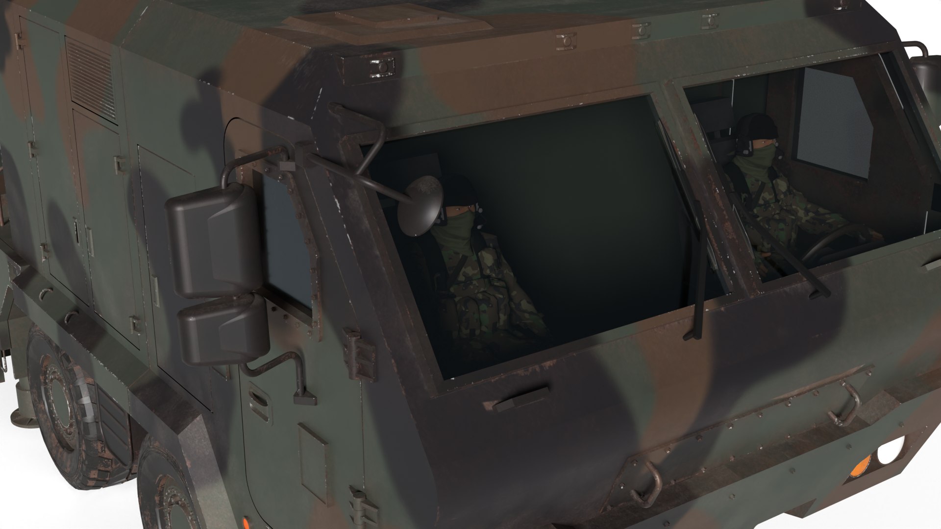 3D Missile Launcher Hyunmu - TurboSquid 2214656