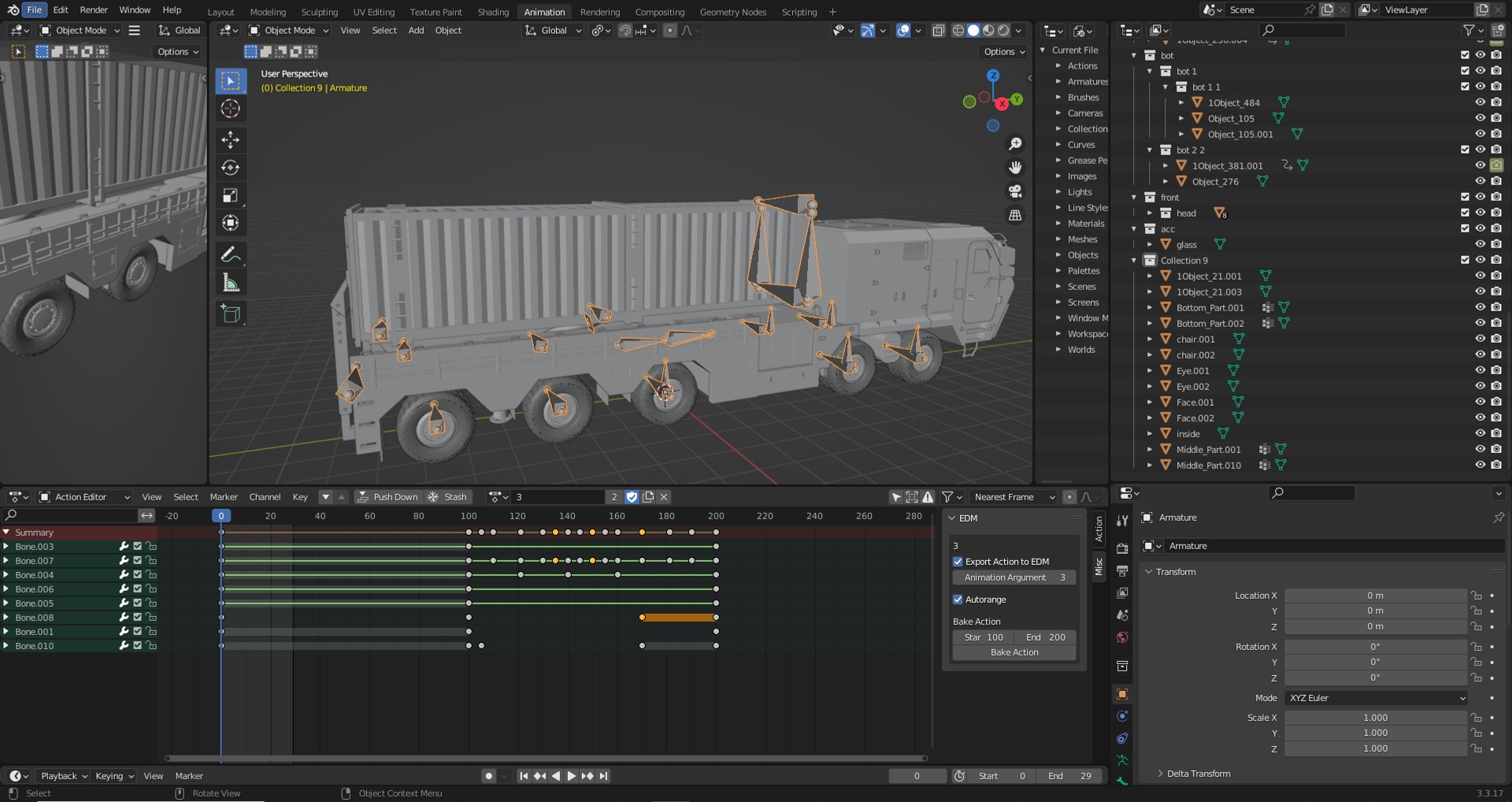 3D Missile Launcher Hyunmu - TurboSquid 2214656