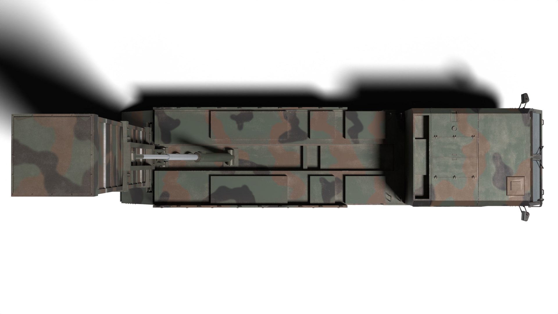 3D Missile Launcher Hyunmu - TurboSquid 2214656