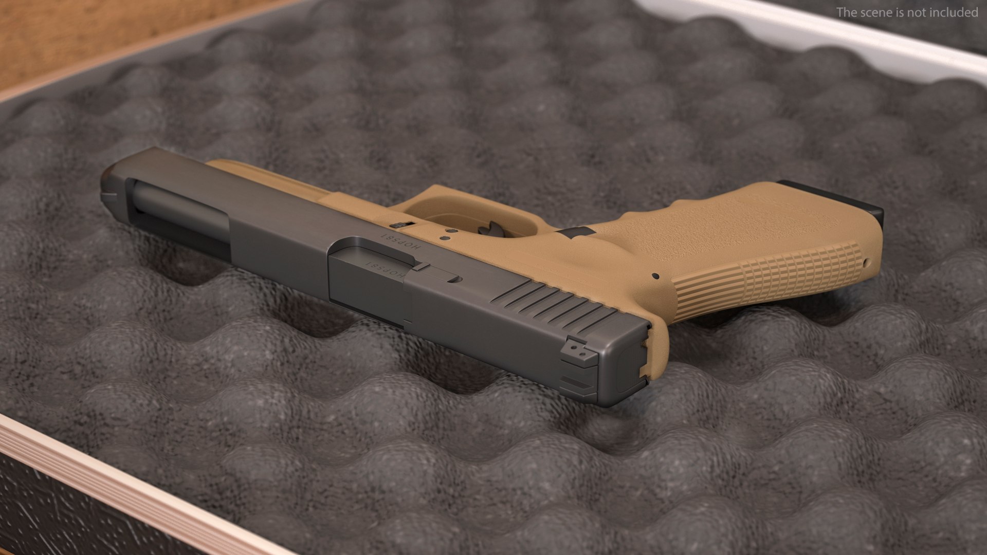 9mm Competition Pistol 3D - TurboSquid 2155086