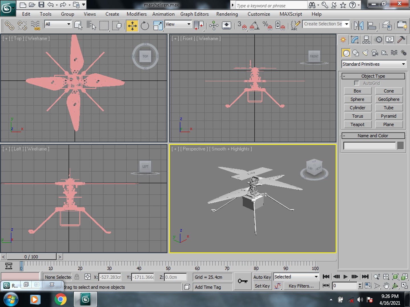 3D Mars Helicopter Ingenuity Model - TurboSquid 1720648