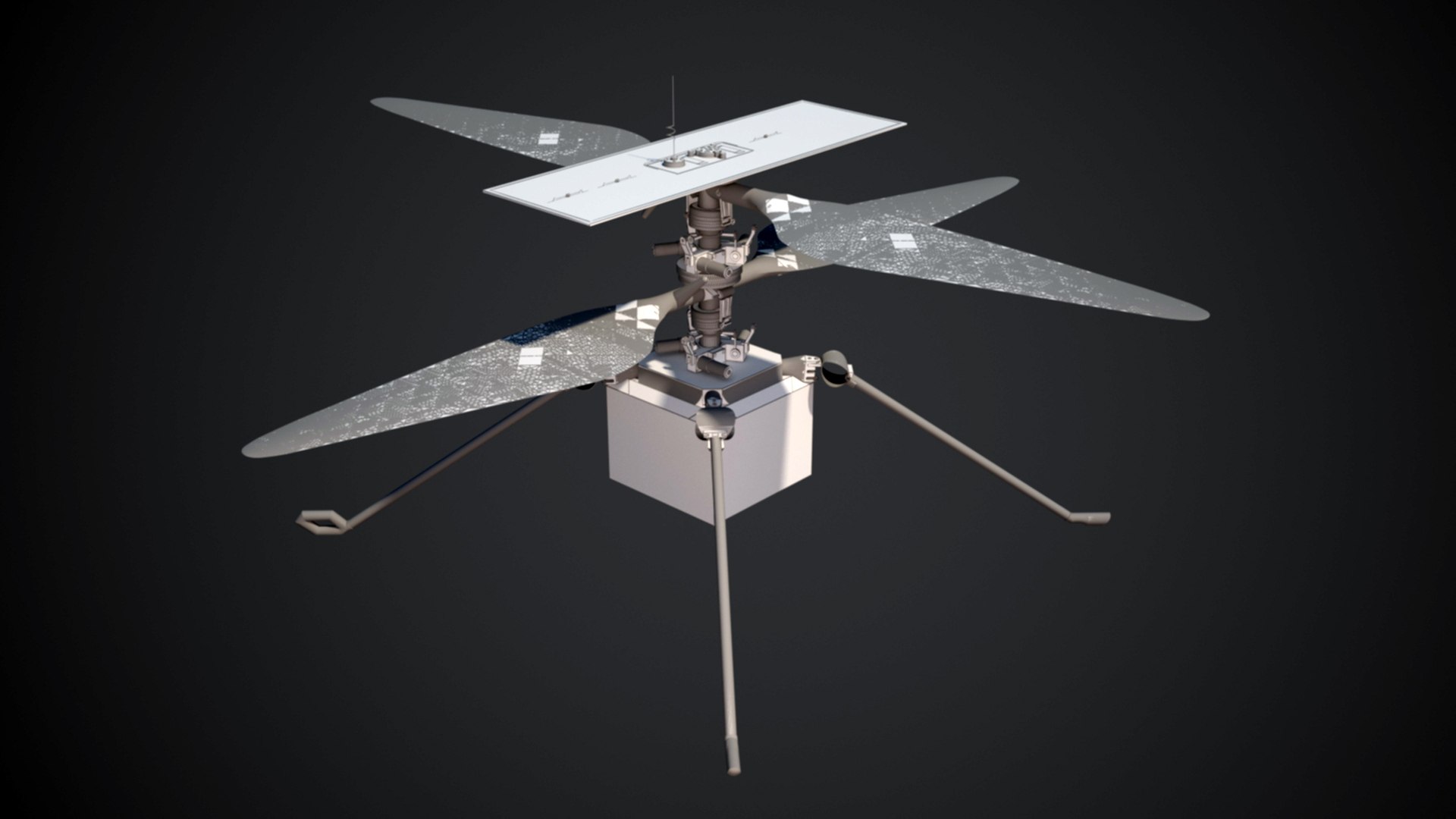 3D Mars Helicopter Ingenuity Model - TurboSquid 1720648