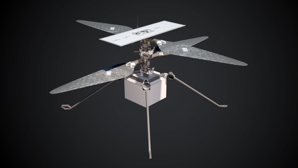 3D Mars Helicopter Ingenuity model - TurboSquid 1720648