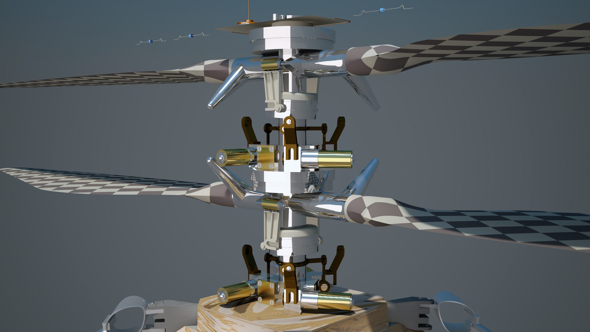 3D Mars Helicopter Ingenuity Model - TurboSquid 1720648