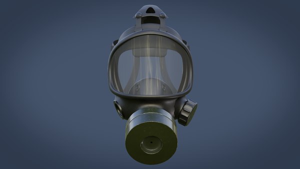 Gas mask model - TurboSquid 1465739