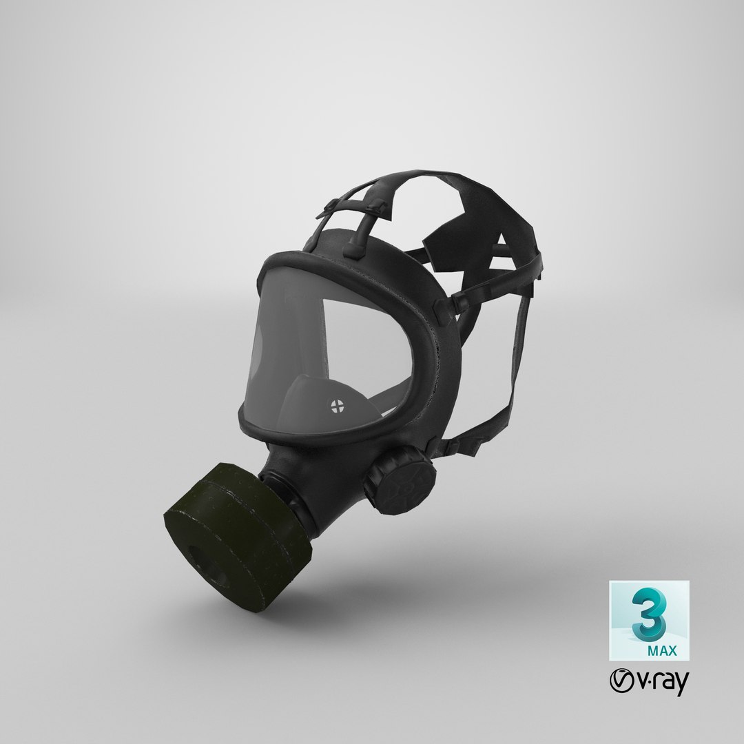 Gas Mask Model - TurboSquid 1465739