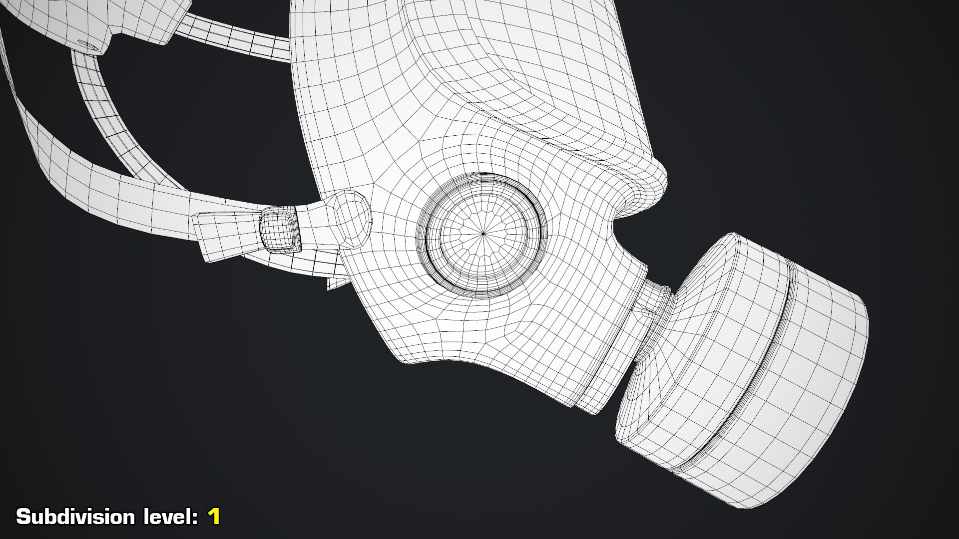 Gas Mask Model - TurboSquid 1465739