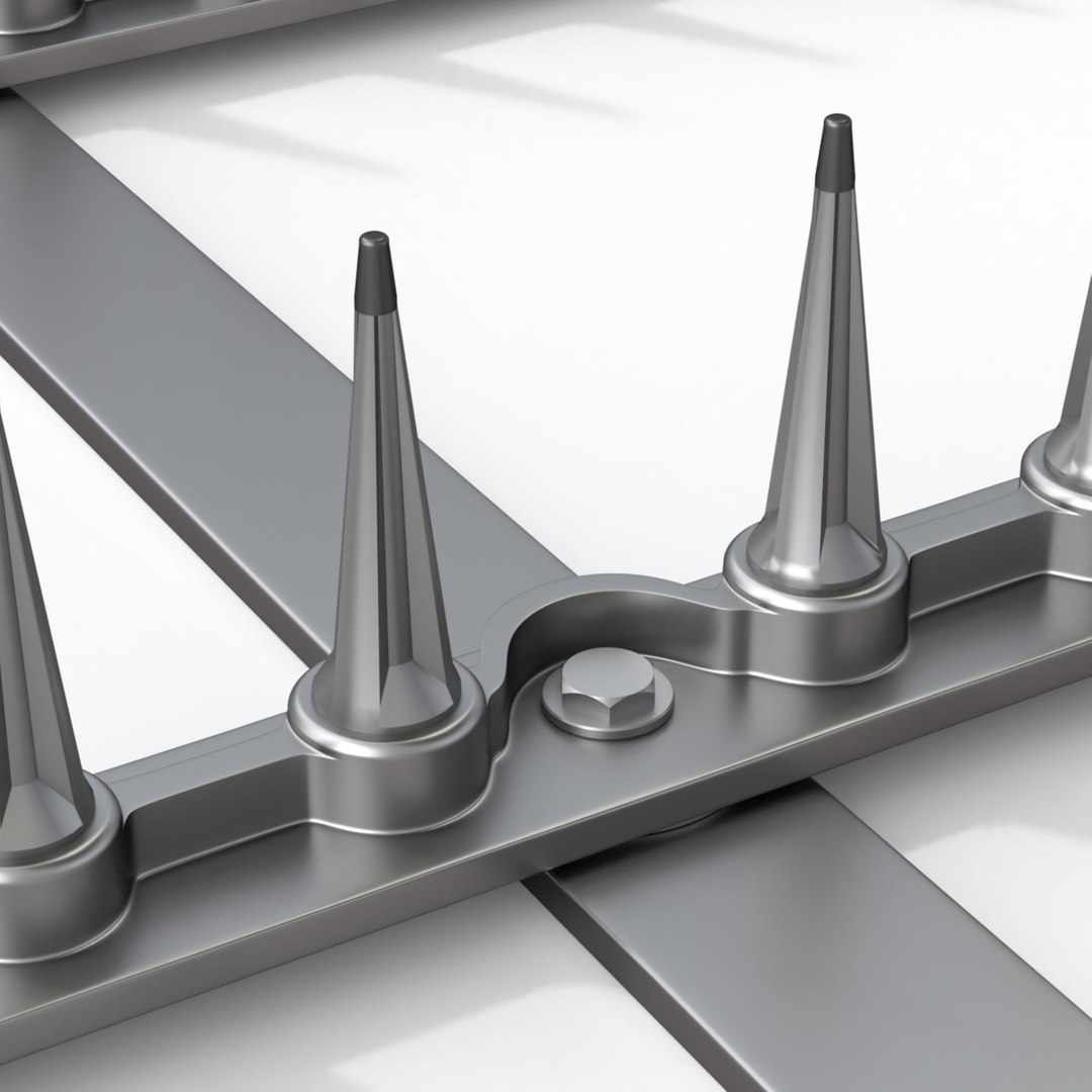 3D Spike Strip Model - TurboSquid 1229391