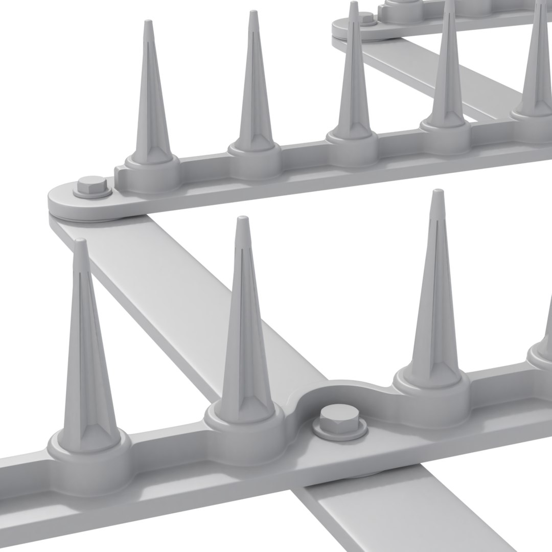 3D Spike Strip Model - TurboSquid 1229391