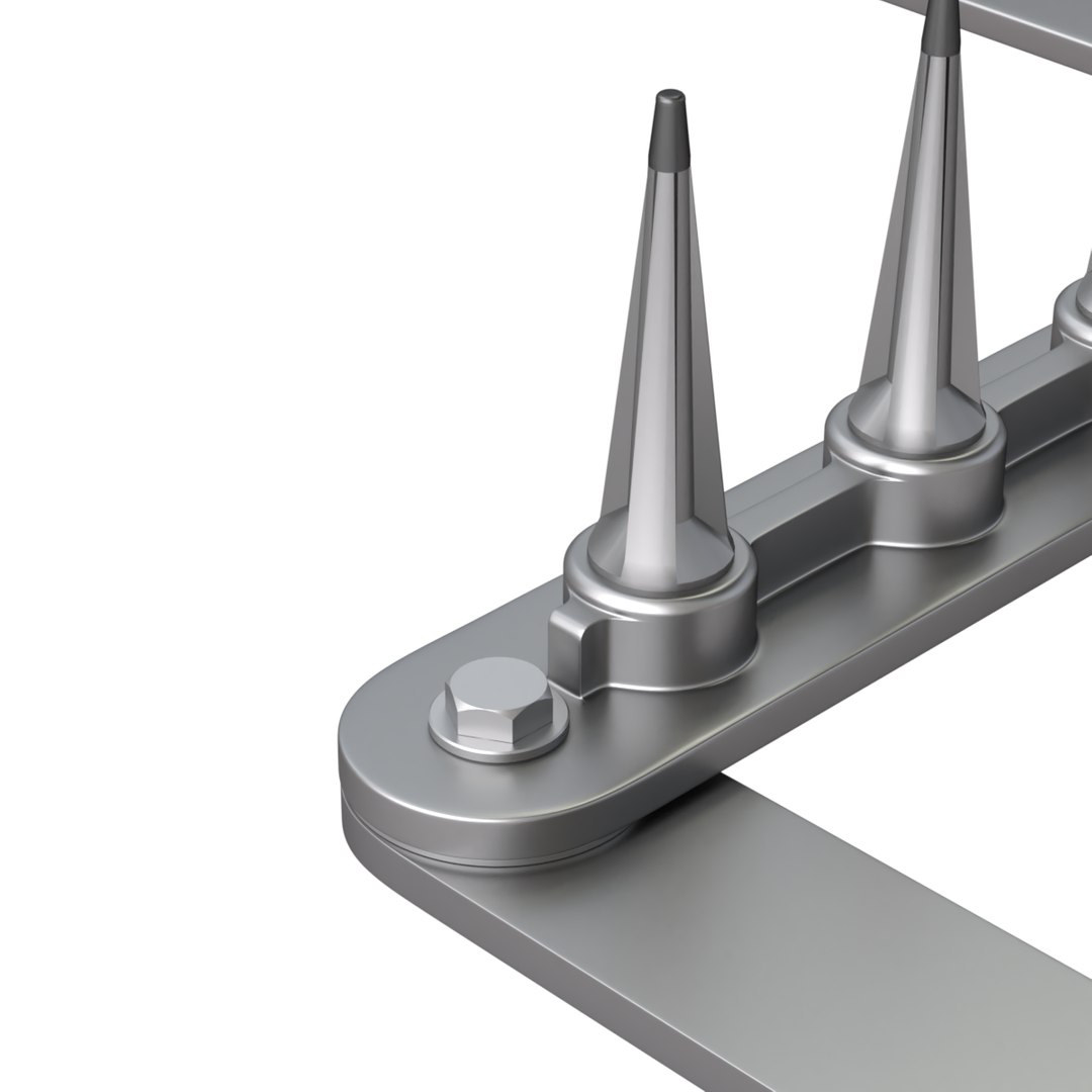 3D Spike Strip Model - TurboSquid 1229391
