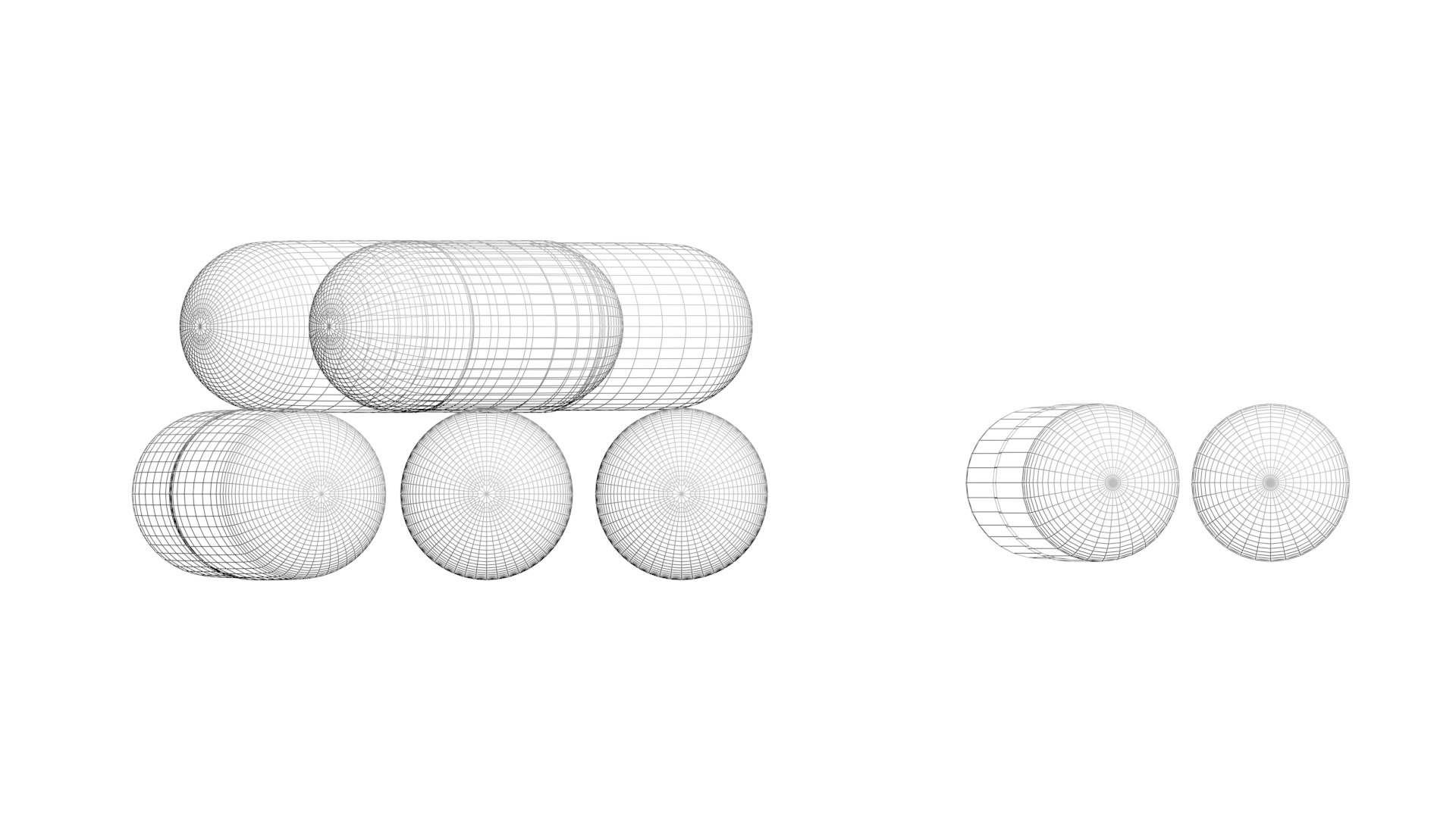 3D Pills model - TurboSquid 1744775