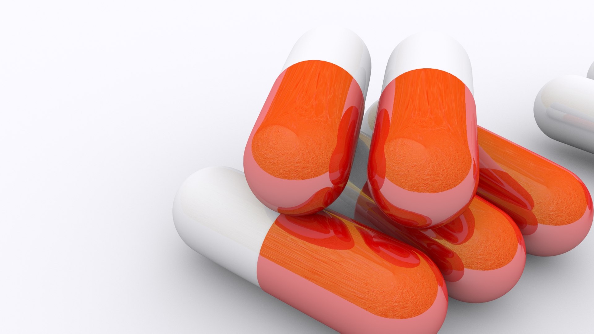 3D Pills model - TurboSquid 1744775