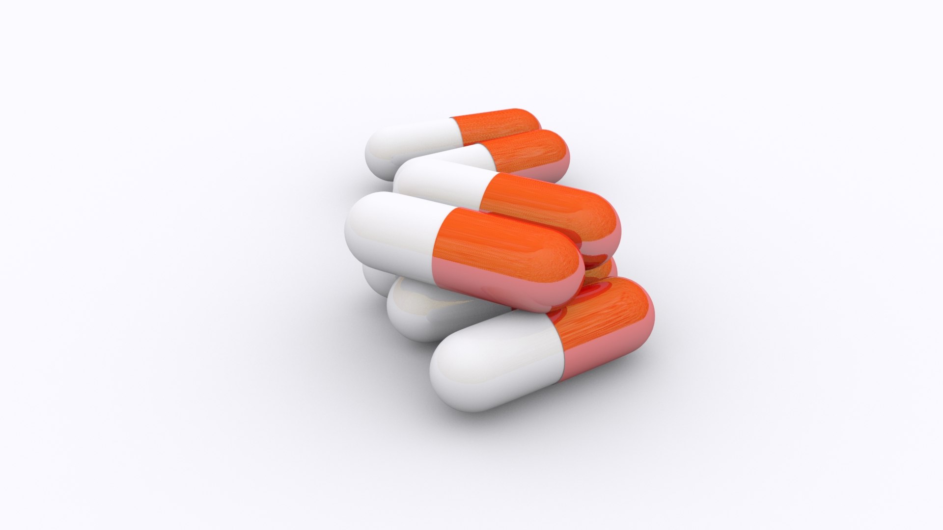 3D Pills model - TurboSquid 1744775