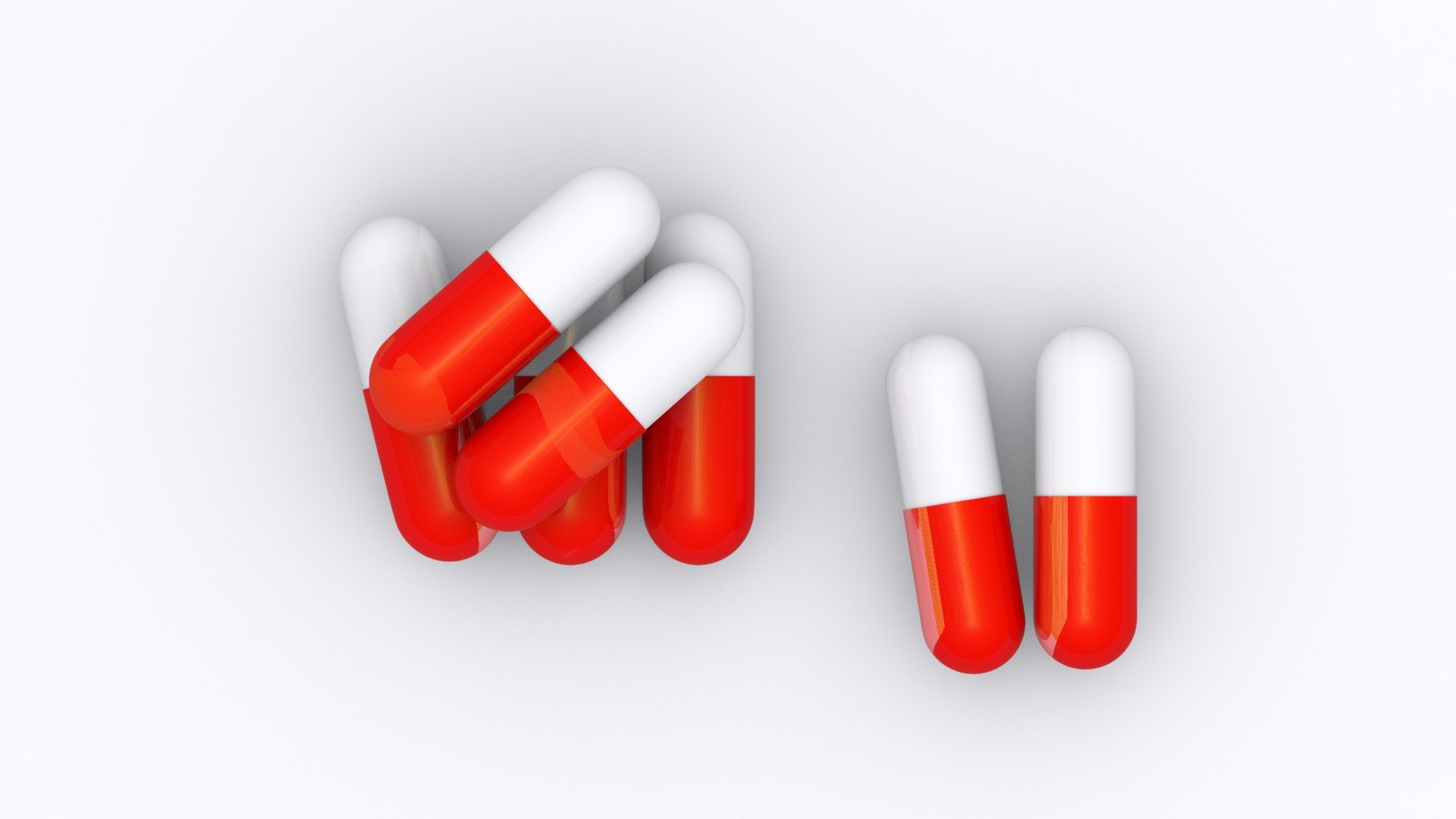 3D Pills model - TurboSquid 1744775